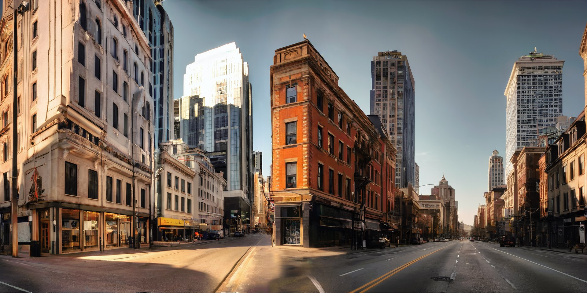 HDRI Panoramic Skydome - Urban City - 01 Model - TurboSquid 2225963