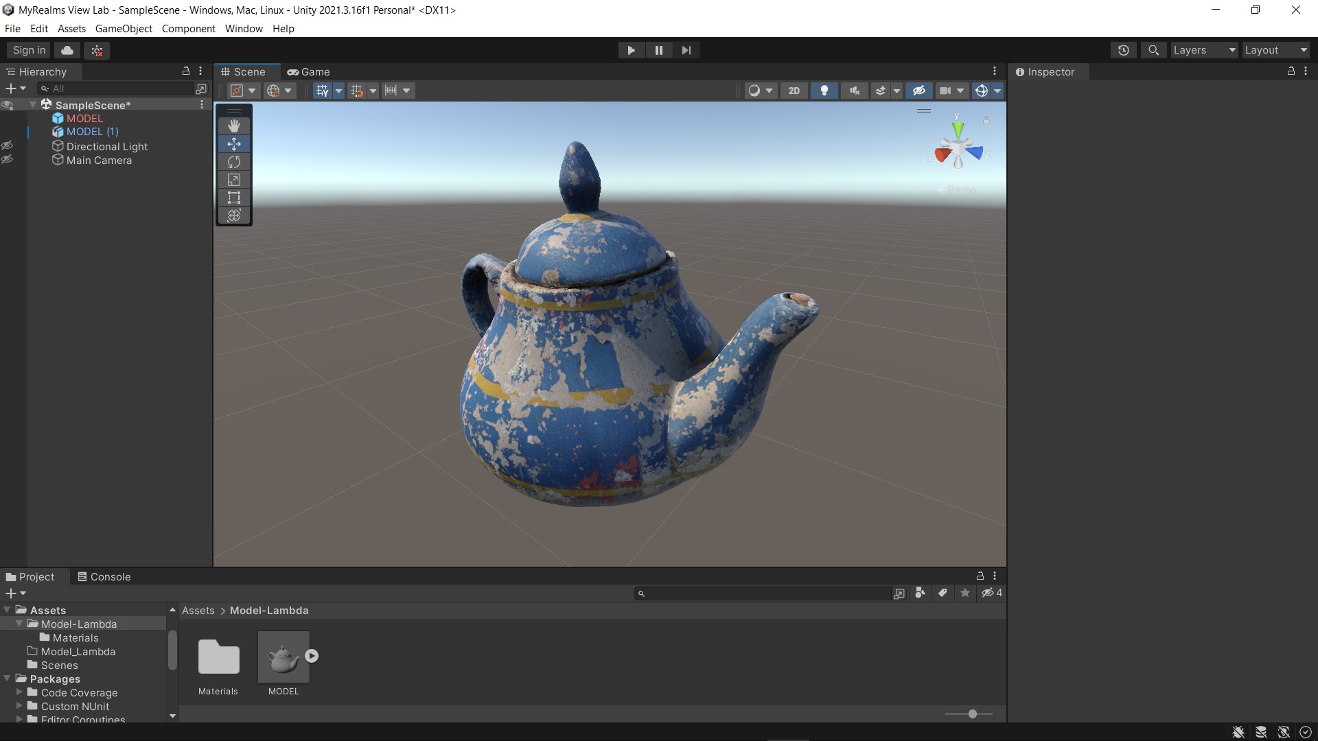 3D Abandoned Sculpture Tea Kettle Model - TurboSquid 2114894