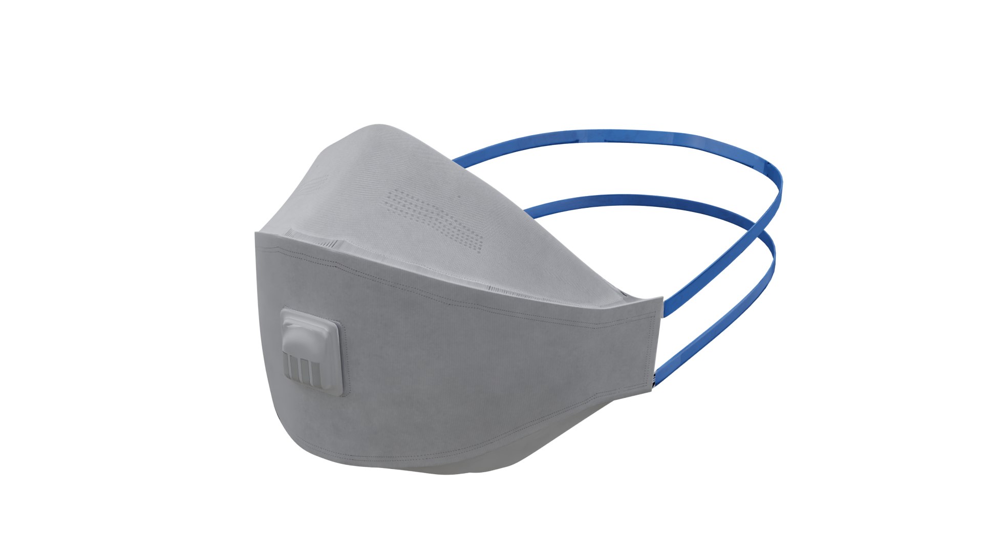 Pff2 Respirator Mask 3D Model - TurboSquid 2032827