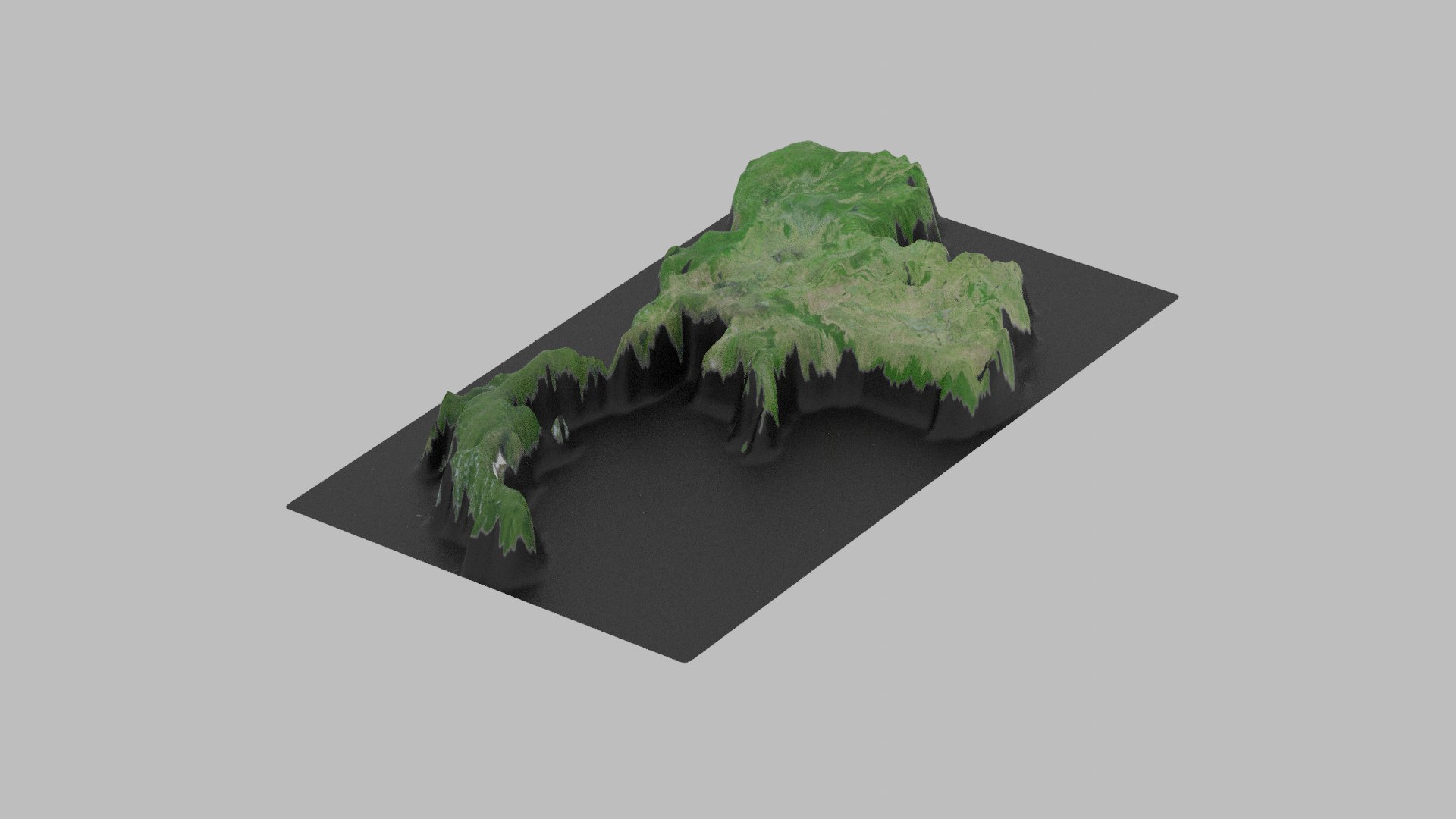 3D Model Thailand Map Country - TurboSquid 2076382