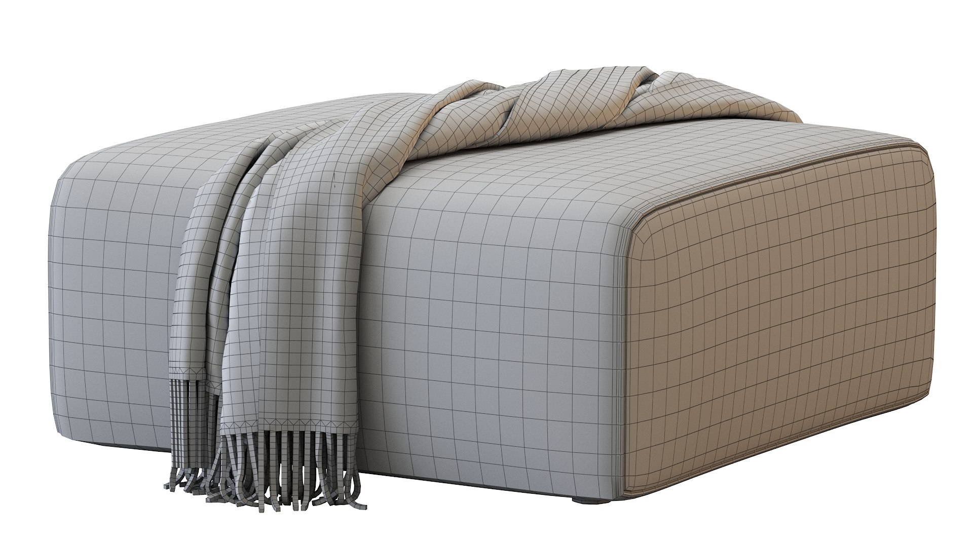 Pouf model - TurboSquid 1997989