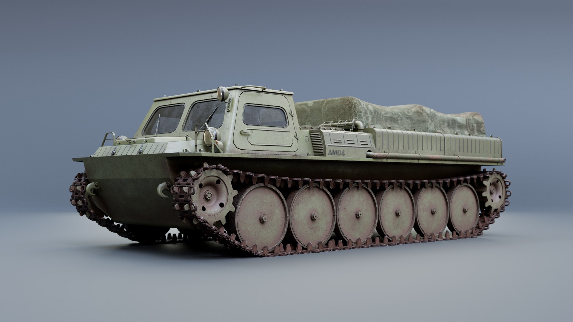 3D Soviet Crawler Transporter GTSM - TurboSquid 2214529
