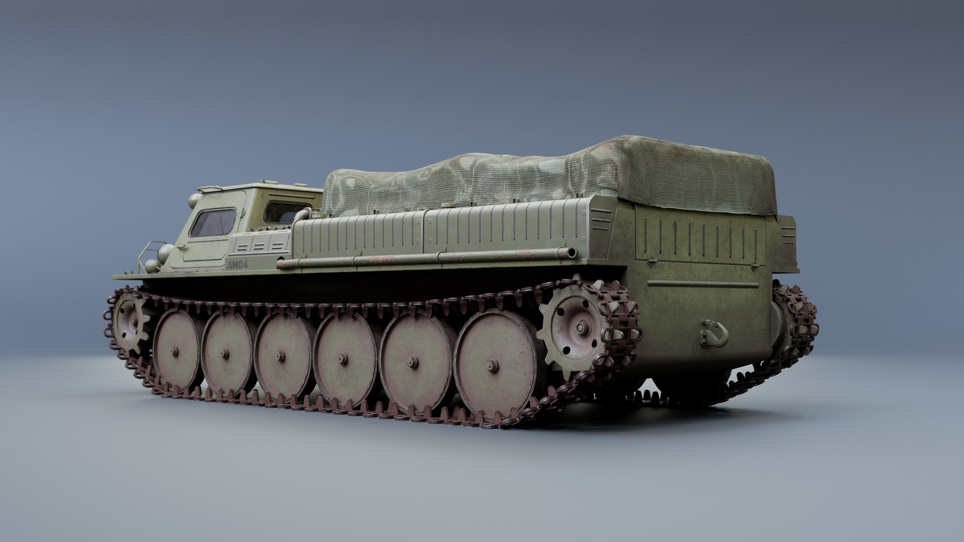 3D Soviet Crawler Transporter GTSM - TurboSquid 2214529