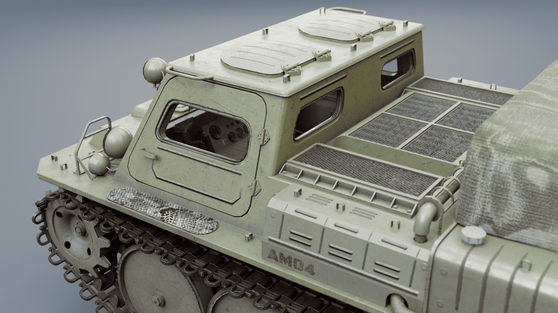 3D Soviet Crawler Transporter GTSM - TurboSquid 2214529