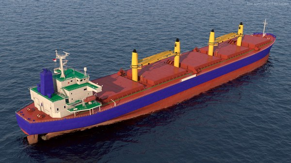 3D model Marine Cargo Ship - TurboSquid 1981281
