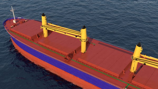 3D model Marine Cargo Ship - TurboSquid 1981281