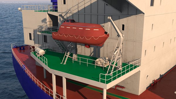 3D model Marine Cargo Ship - TurboSquid 1981281