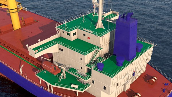 3D model Marine Cargo Ship - TurboSquid 1981281
