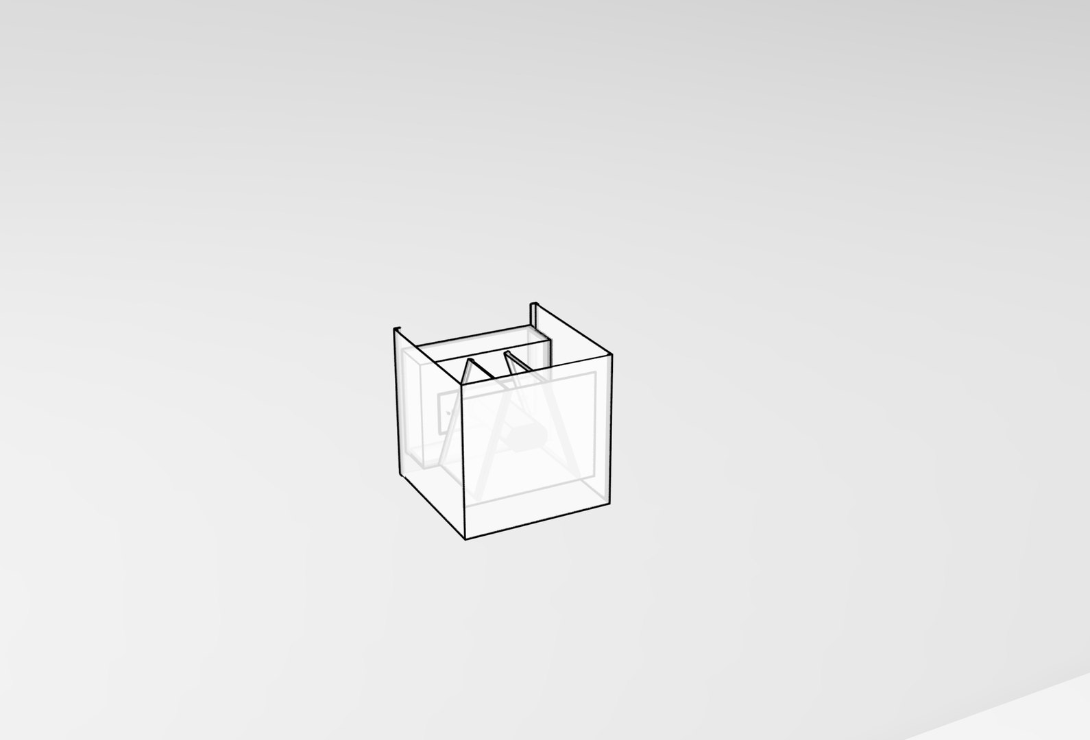 3D Wall Lamp Fixture Light Beams Model - TurboSquid 1690658