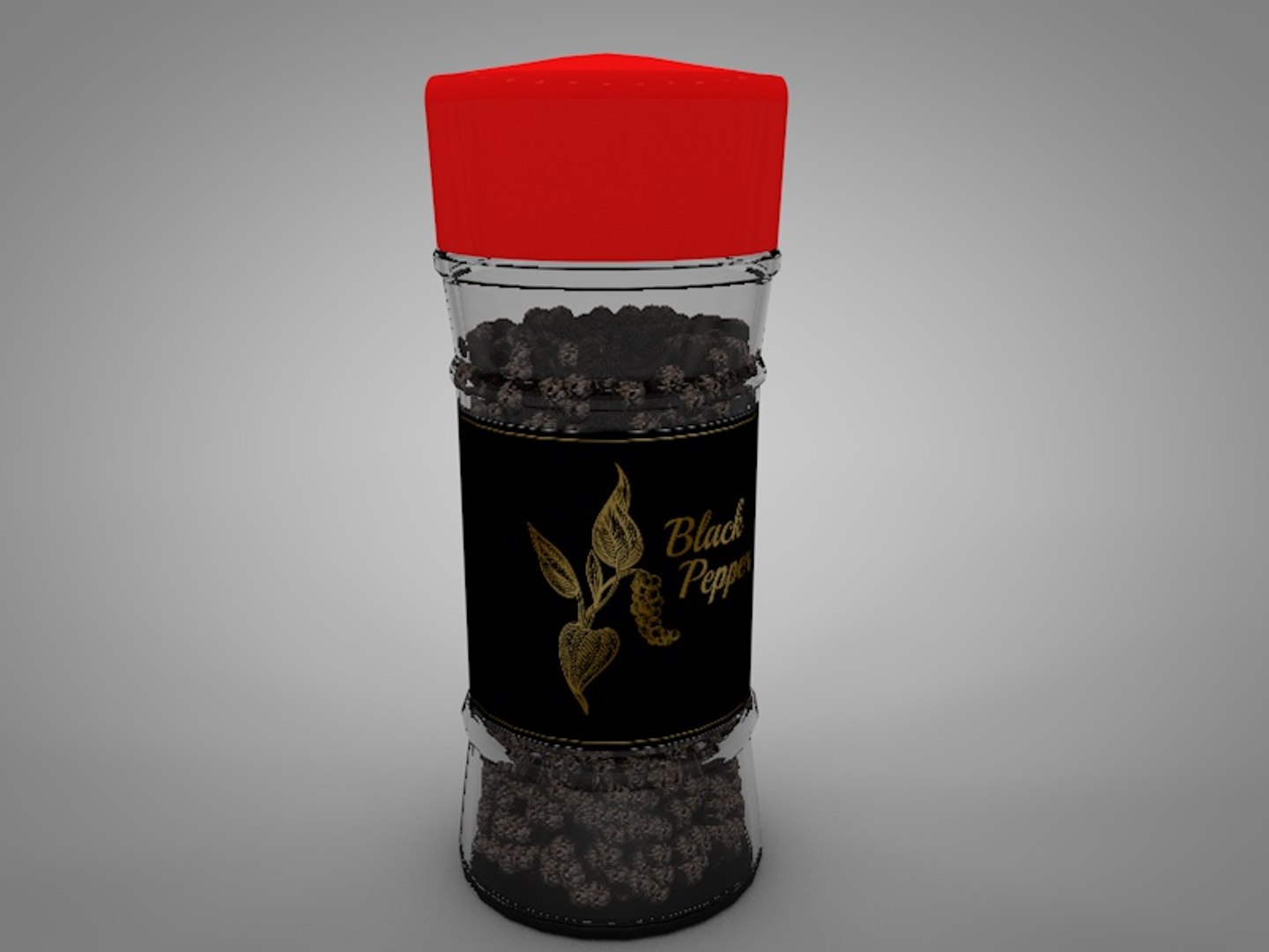 Jar black pepper grains 3D model - TurboSquid 1523268 Jar black pepper grains 3D model - TurboSquid 1523268