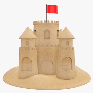 Castle Sand 3D Model - TurboSquid 1645146