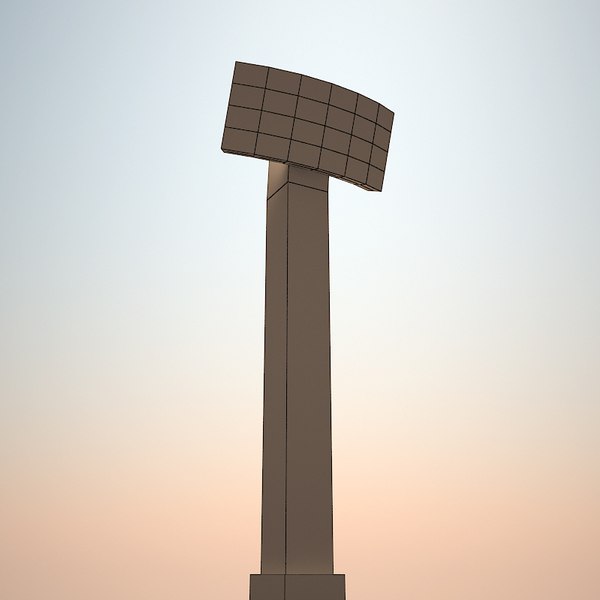 3d 3ds light tower