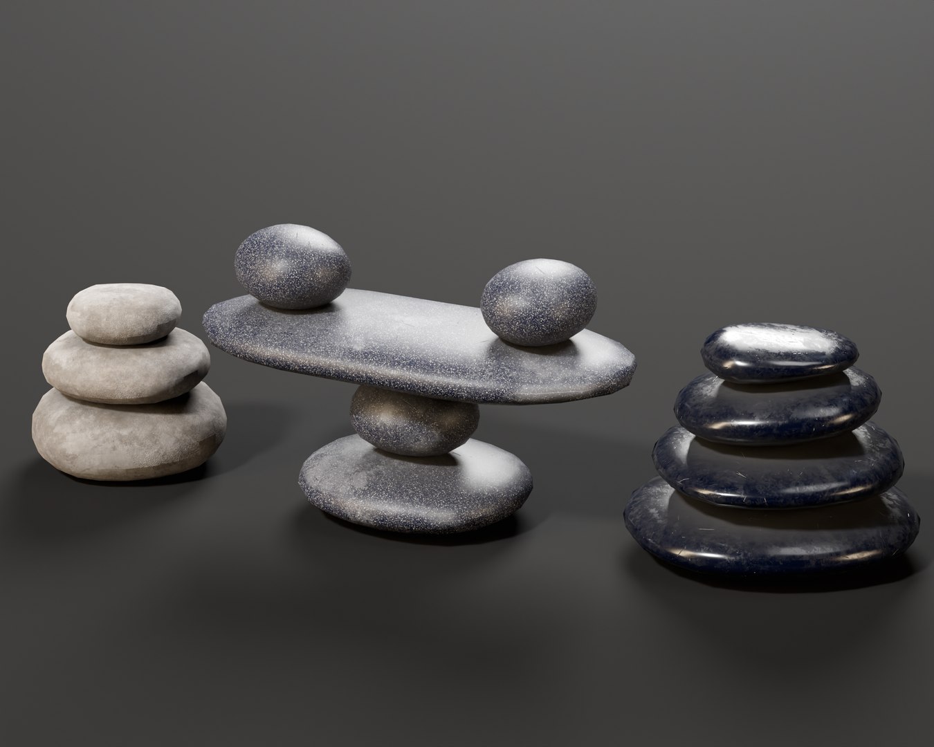 Zen Stones 3D Model - TurboSquid 2355723