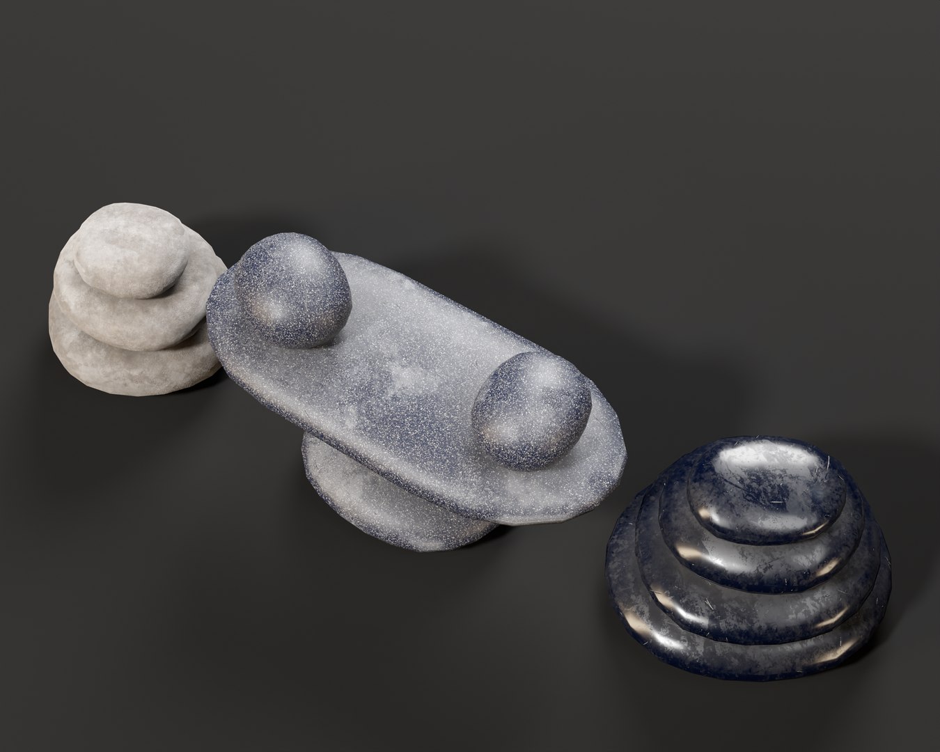 Zen Stones 3D Model - TurboSquid 2355723