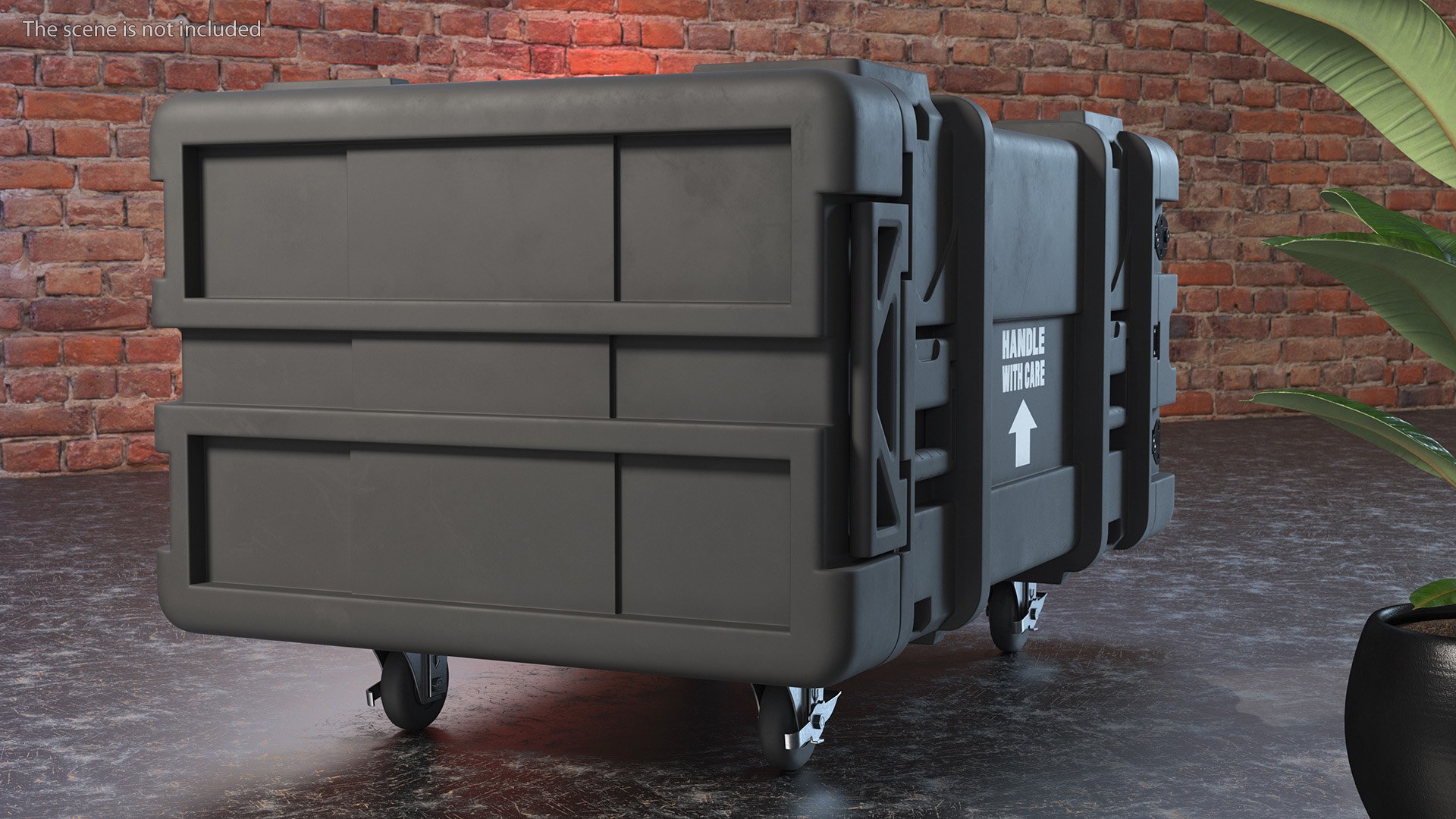 3D Military Surplus Storage Container With Wheels - TurboSquid 2062330