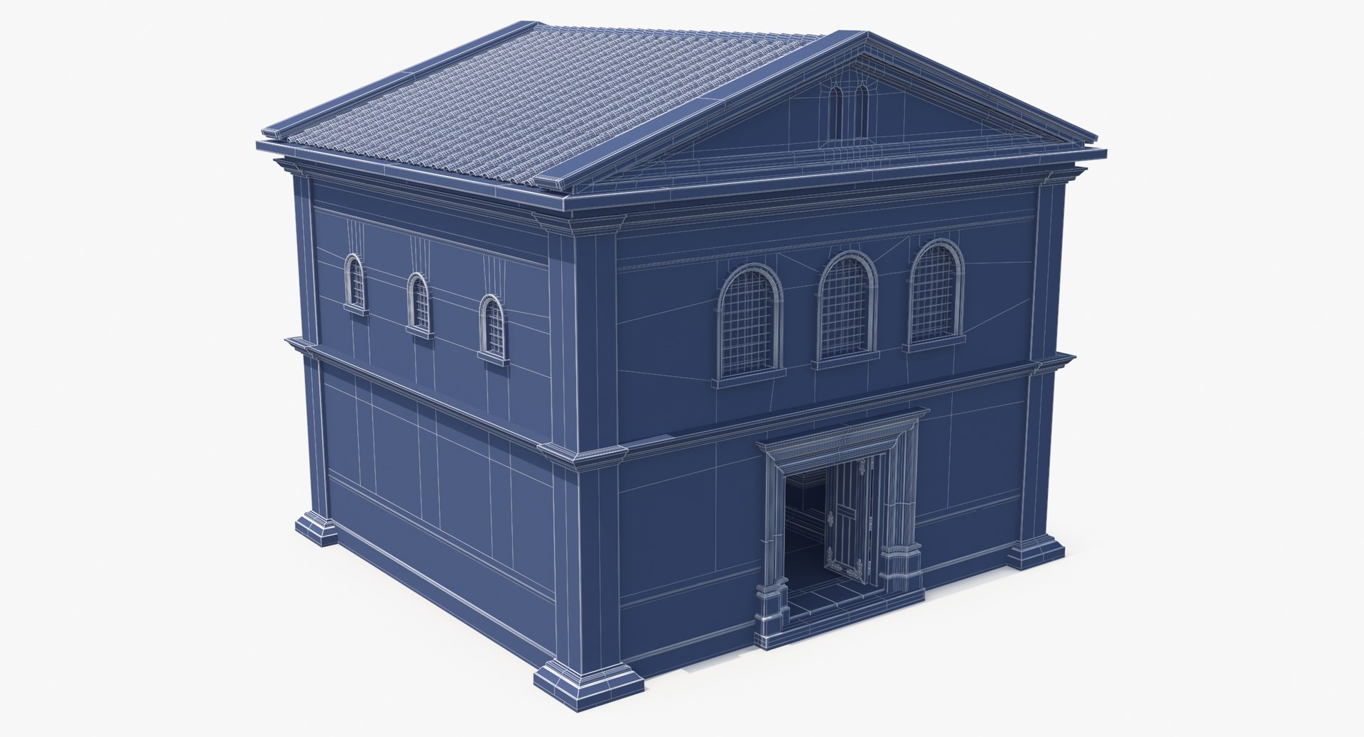 Roman Imperial Cult Building 01 3D Model - TurboSquid 2279979