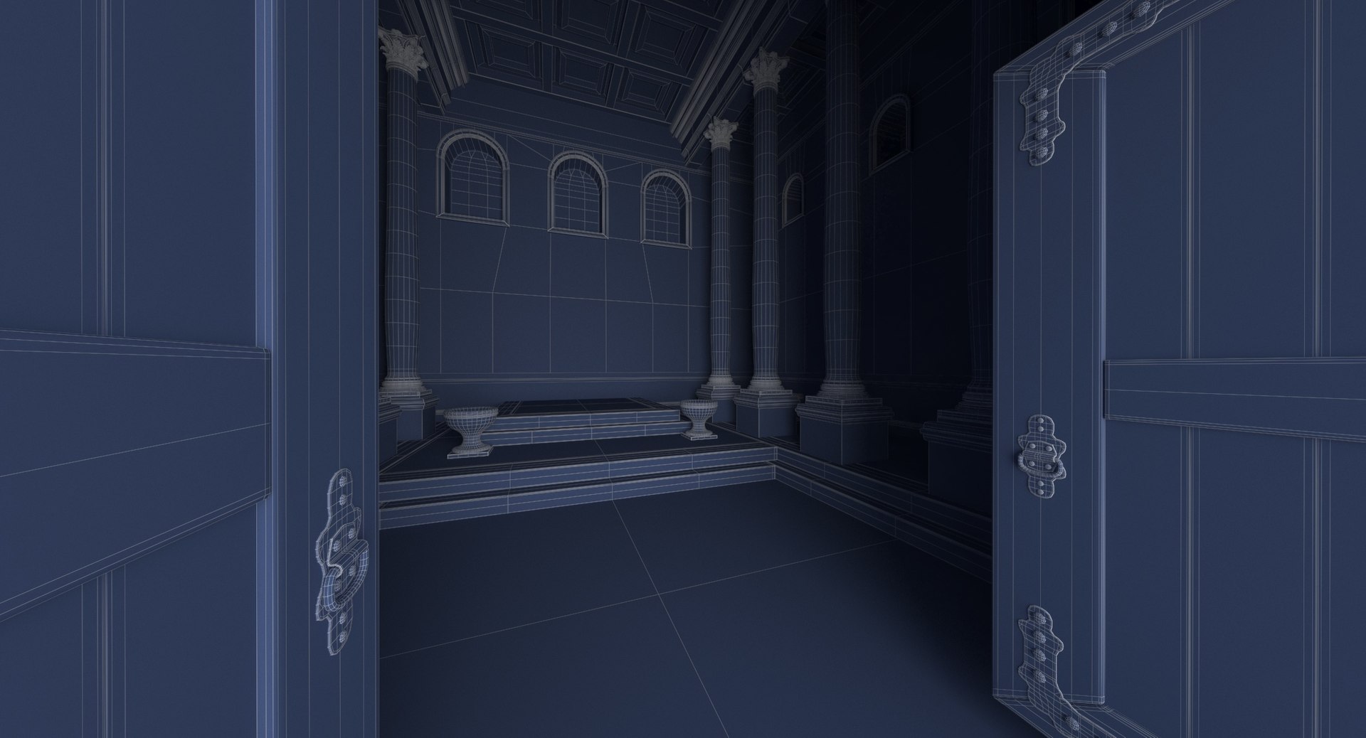 Roman Imperial Cult Building 01 3D Model - TurboSquid 2279979