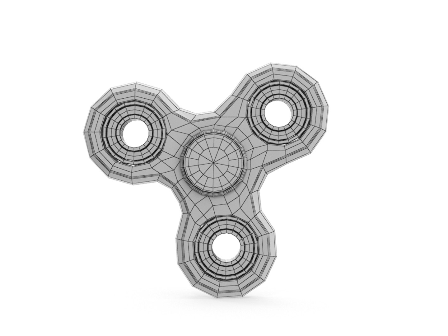 Fidget Spinner 3D Model - TurboSquid 1173452