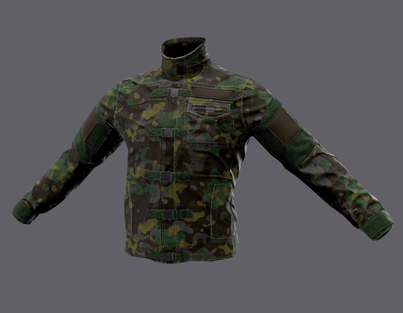 Tactical Jacket 3D Model - TurboSquid 1598964