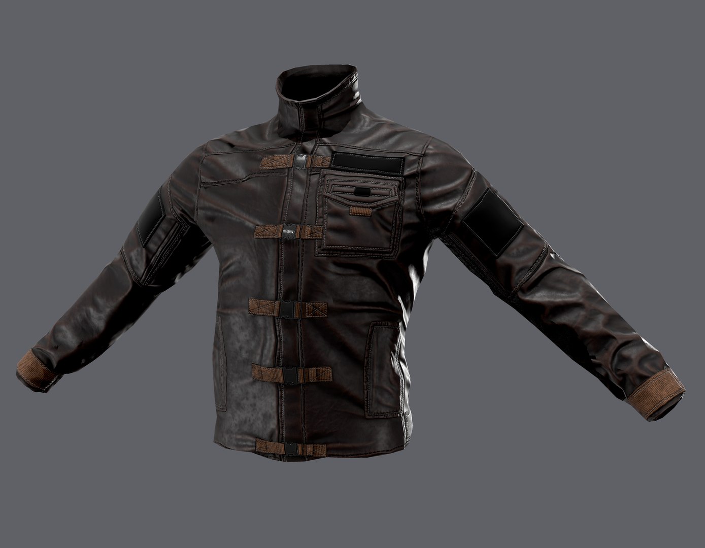 Tactical Jacket 3D Model - TurboSquid 1598964