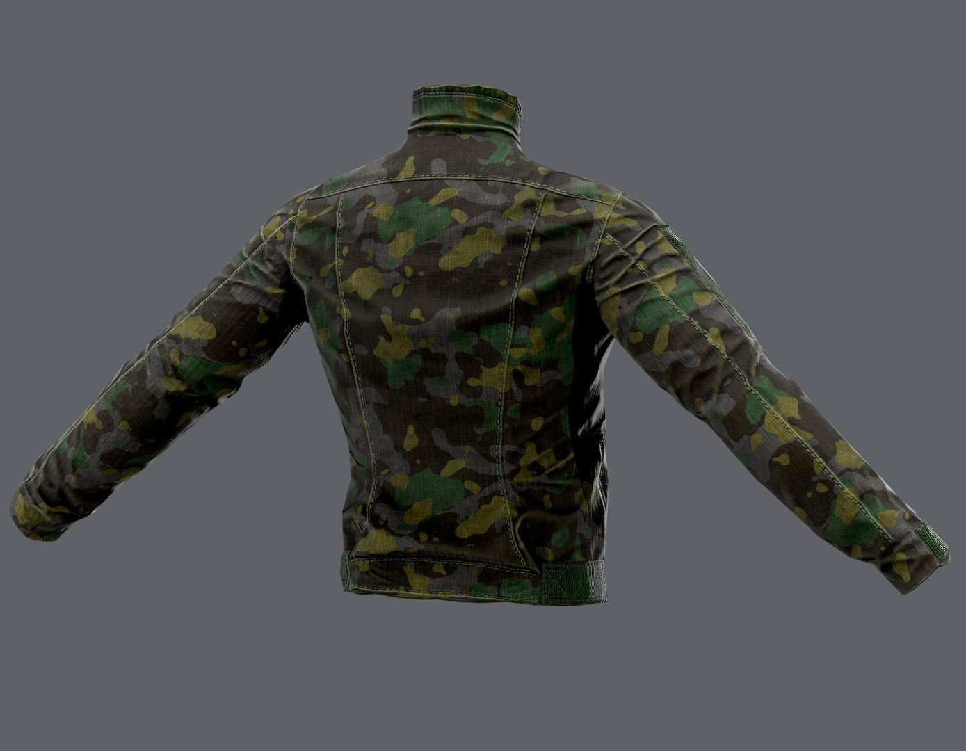 Tactical Jacket 3D Model - TurboSquid 1598964