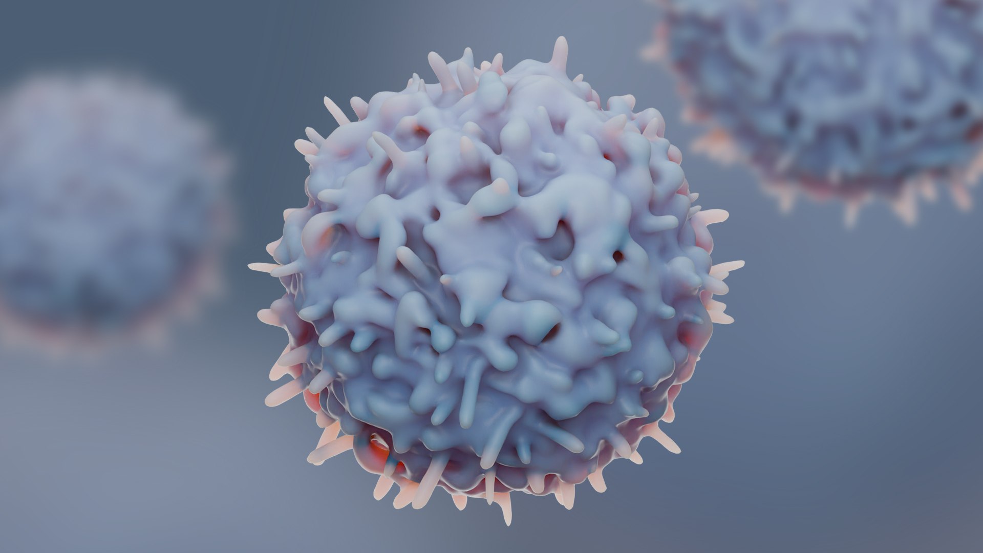 Lymphocyte White Cell 3D Model - TurboSquid 2344859