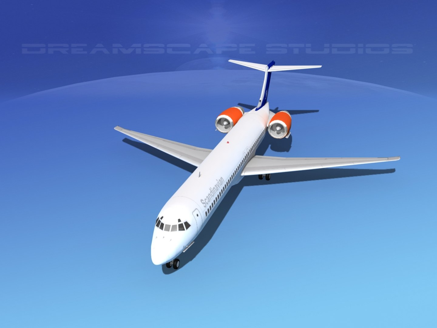 3ds Md-87 Md-80s Jet