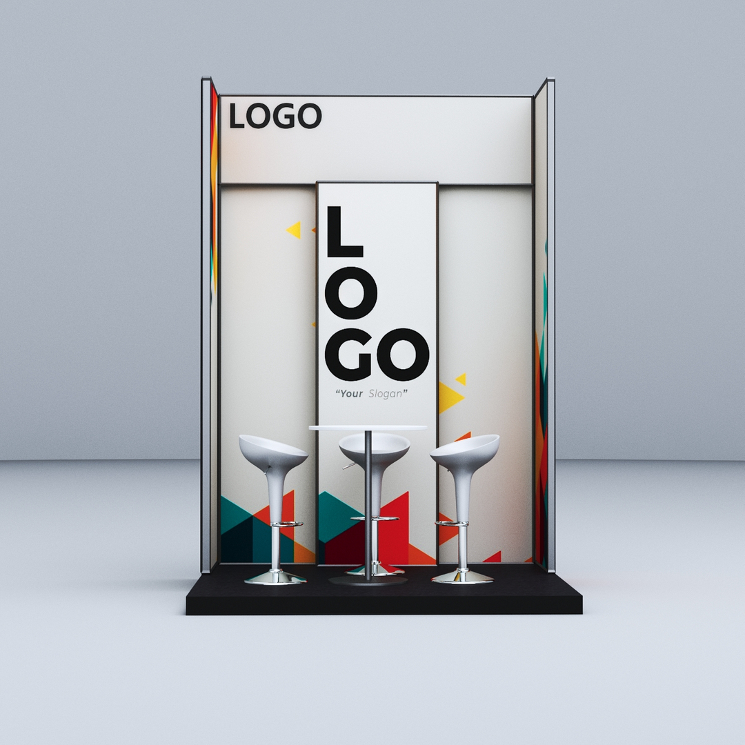 Exhibition Booth Chairs 3D - TurboSquid 1590304
