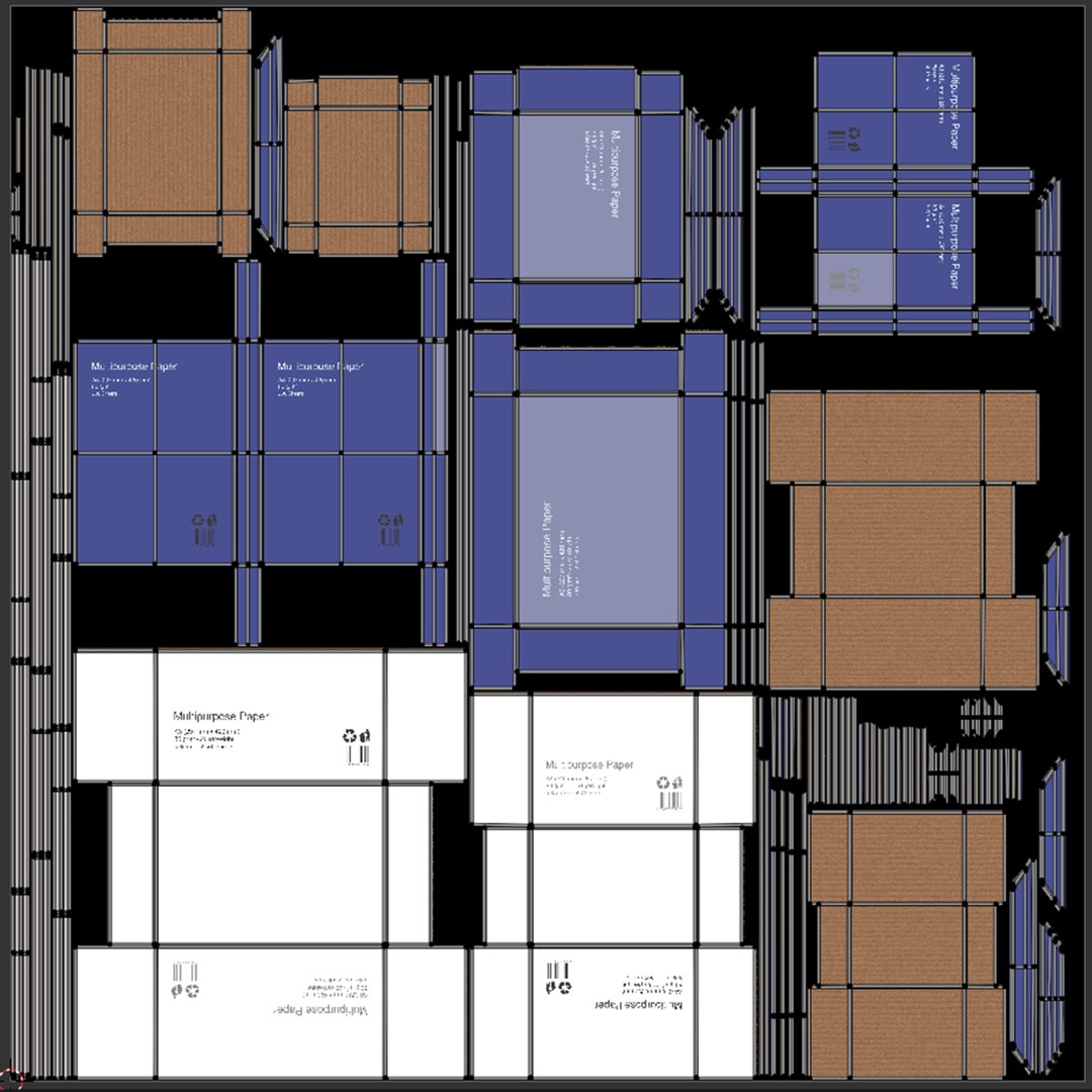 Paper Boxes 3D - TurboSquid 2260963