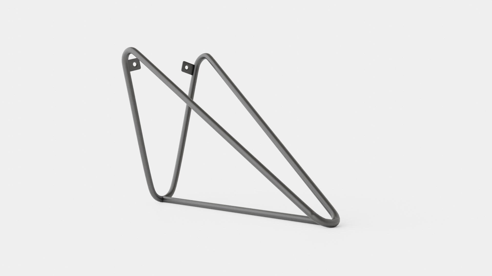 3D Metal Clothes Hanger Brown Black Model - TurboSquid 2246668