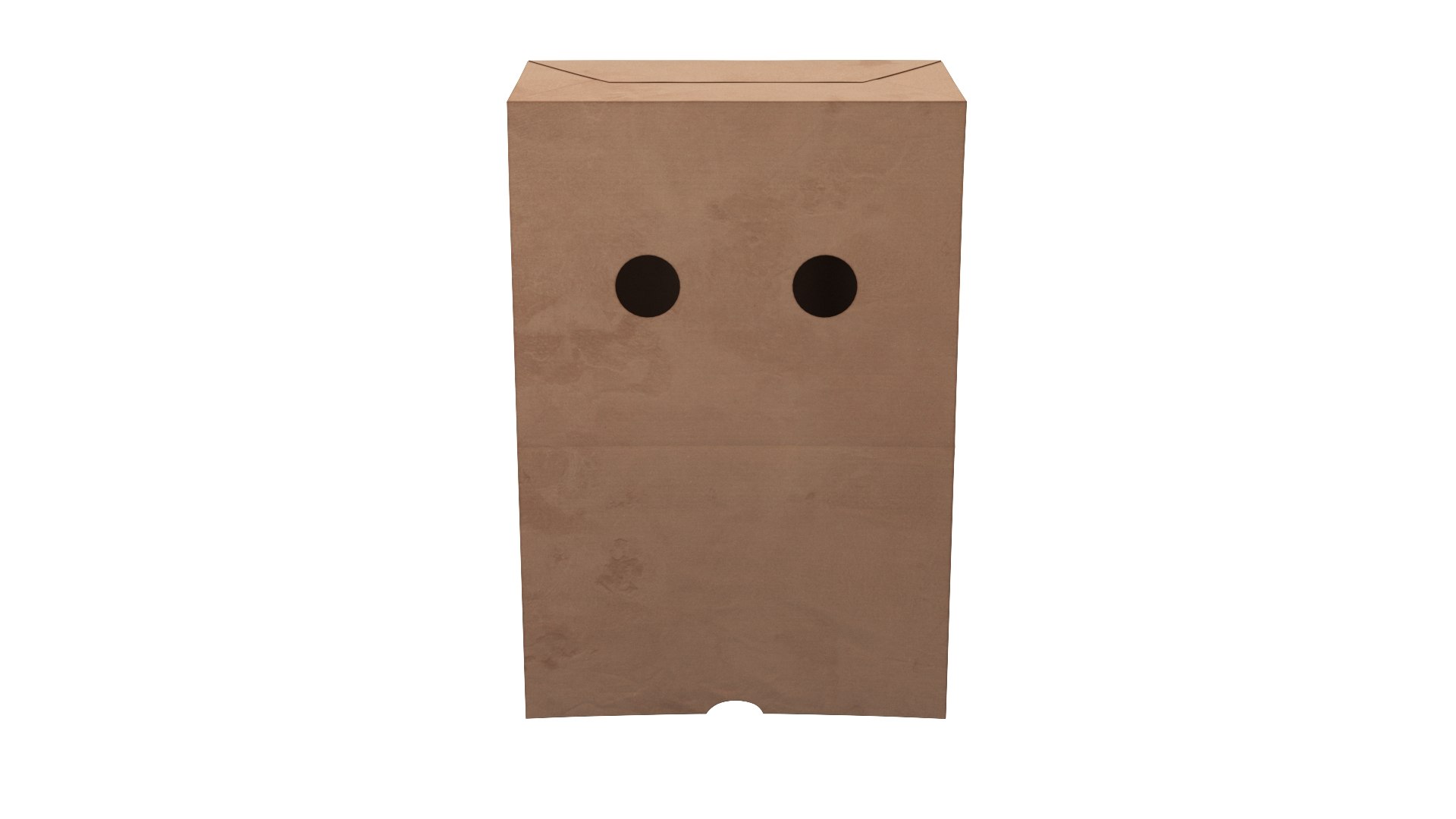 Paper Bag Mask Model - TurboSquid 1724806