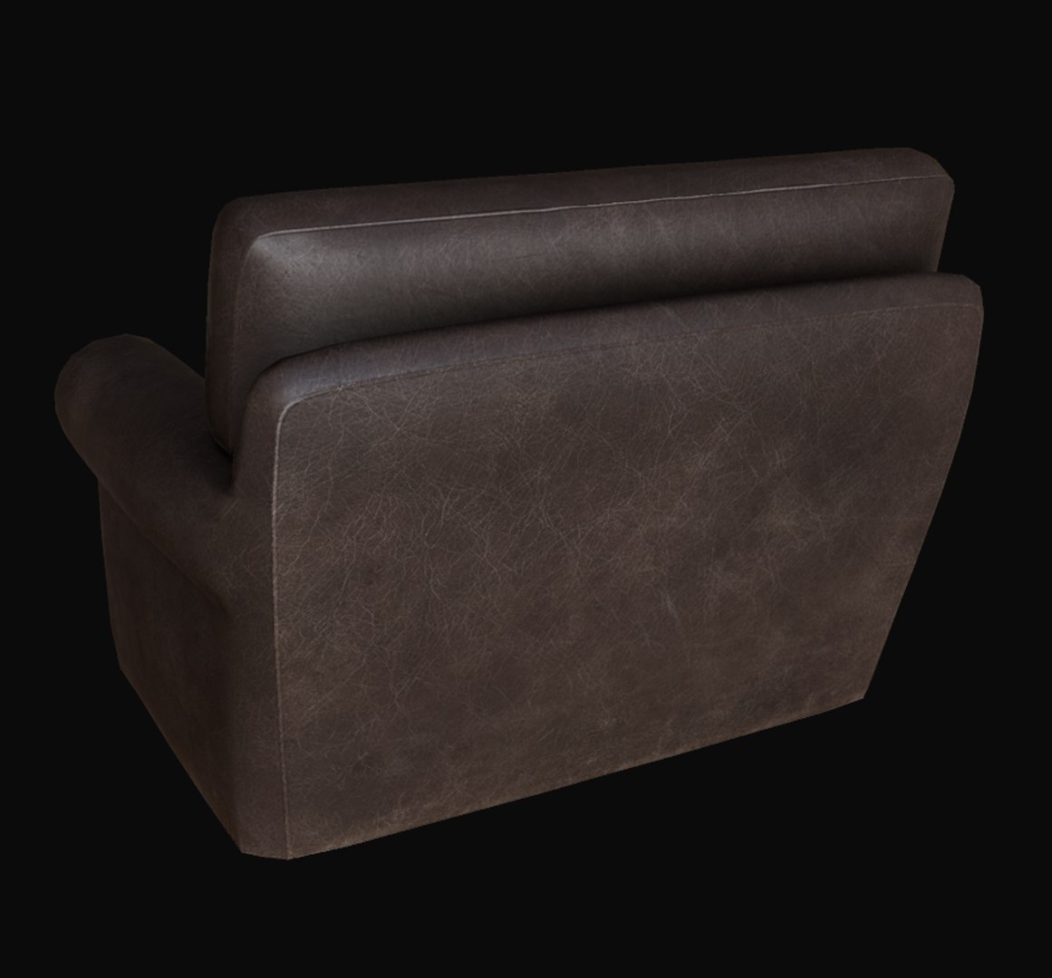 maya leather armchair