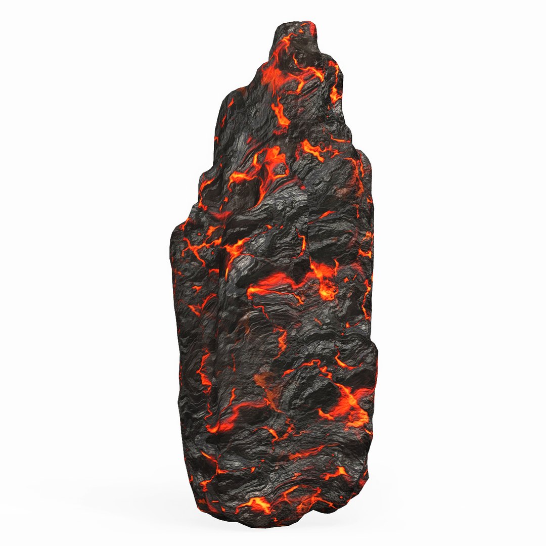 3D Volcanic Lava Rock 05 - TurboSquid 2072081