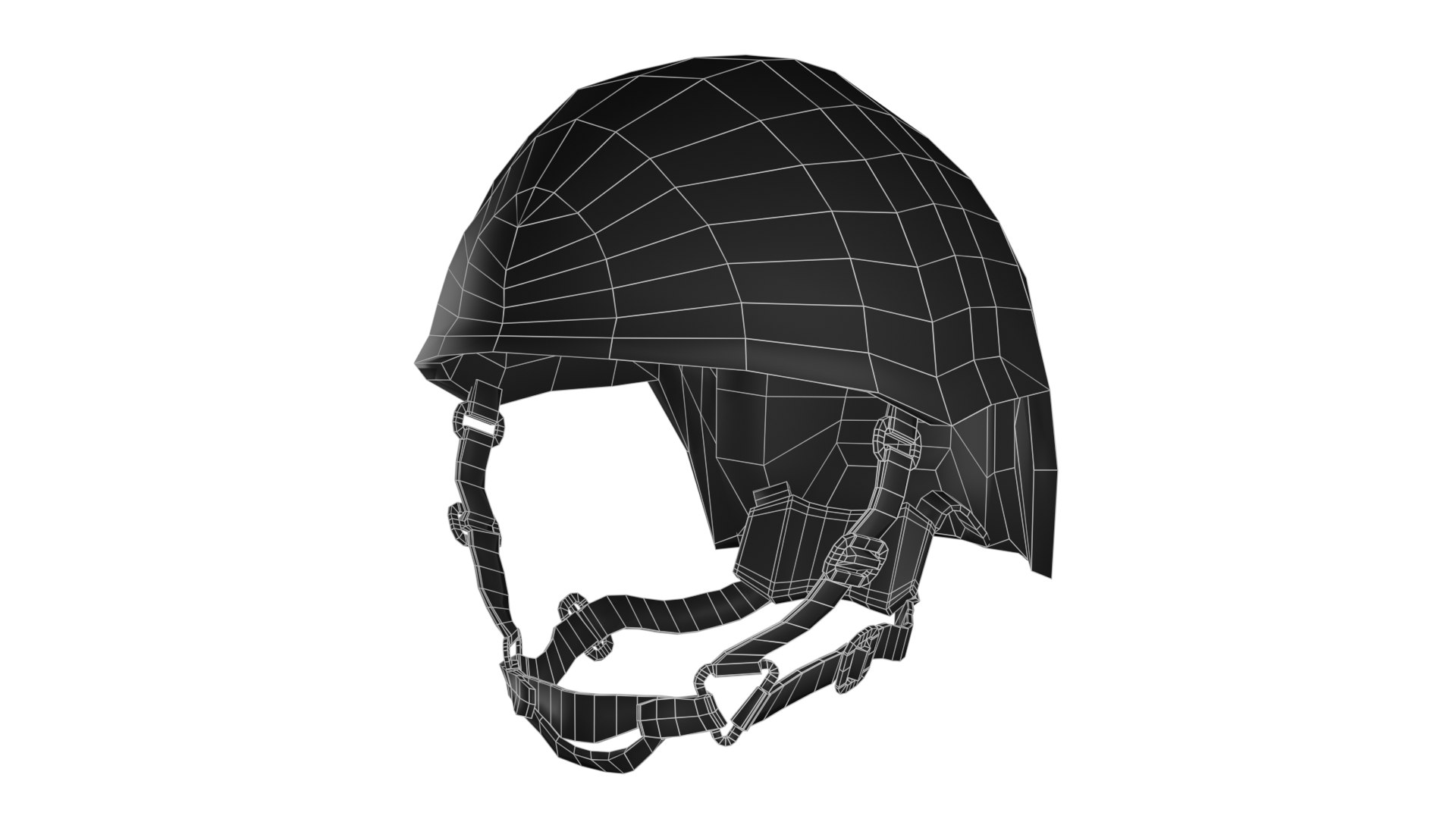 Combat Helmet Rails 3D Model - TurboSquid 1455403