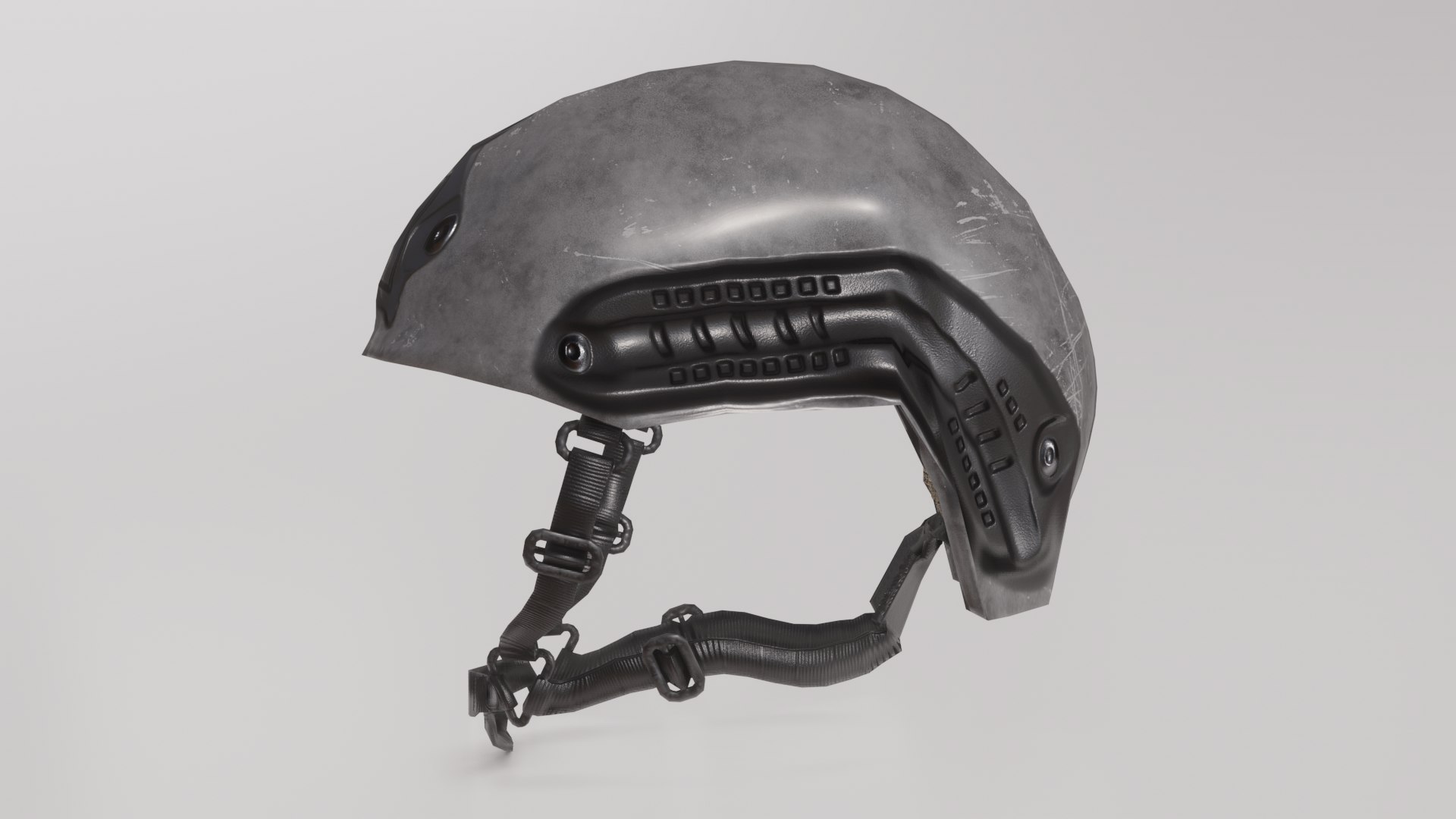 Combat Helmet Rails 3D Model - TurboSquid 1455403