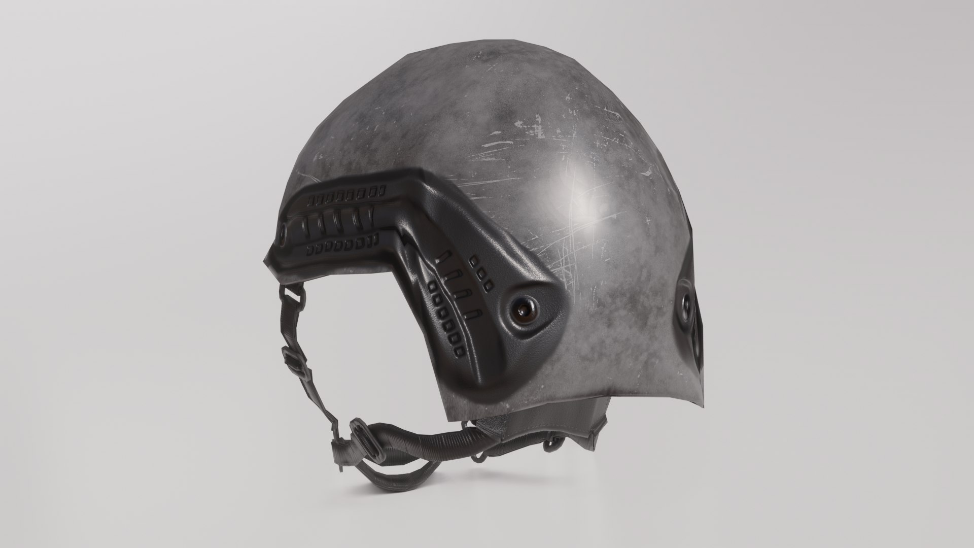 Combat Helmet Rails 3D Model - TurboSquid 1455403