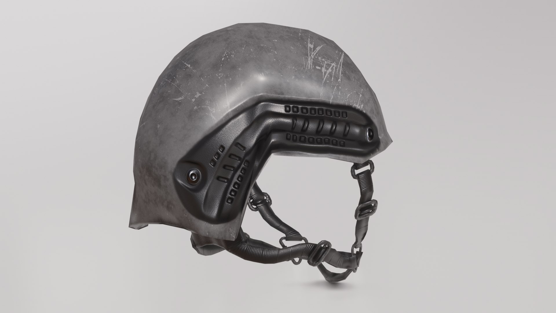 Combat Helmet Rails 3D Model - TurboSquid 1455403