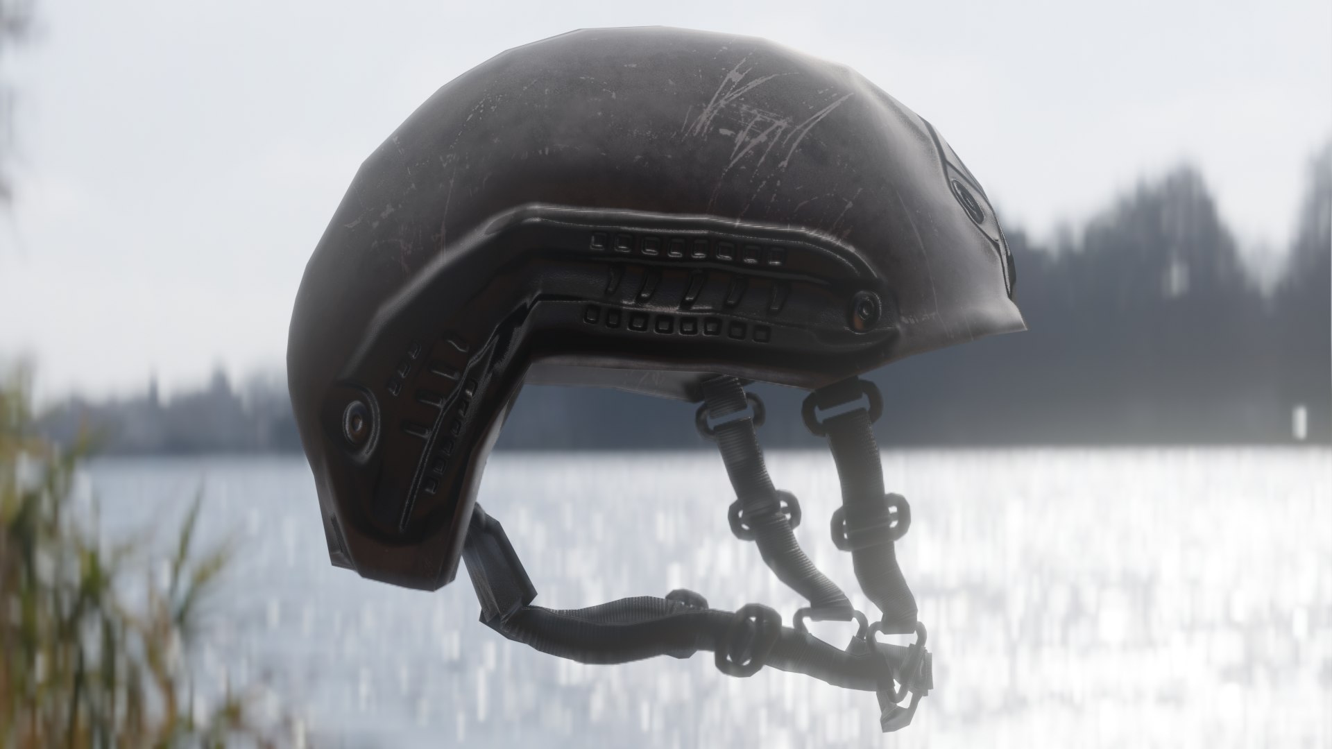 Combat Helmet Rails 3D Model - TurboSquid 1455403