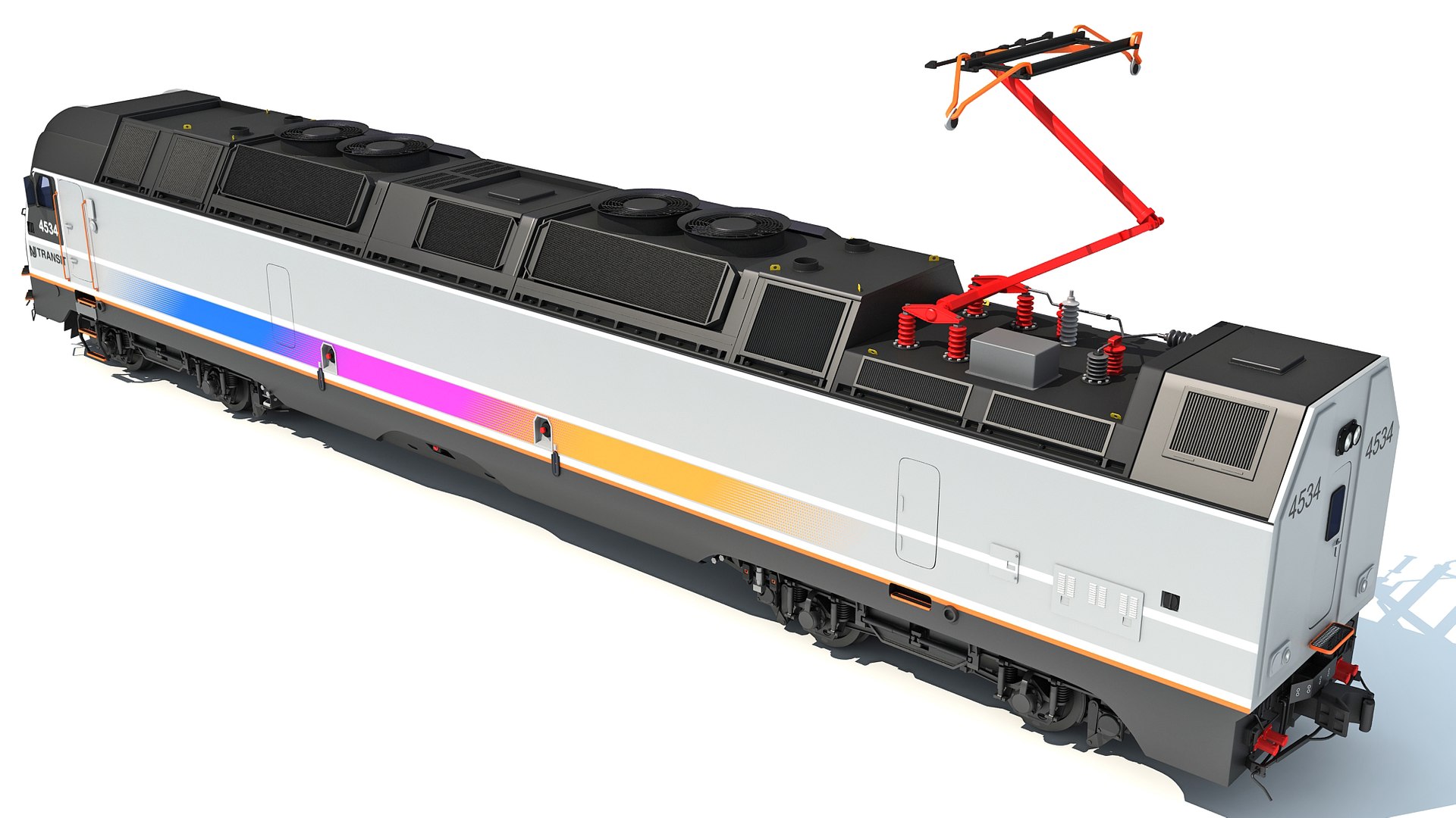 New Jersey Transit Nj 3D Model - TurboSquid 1527183