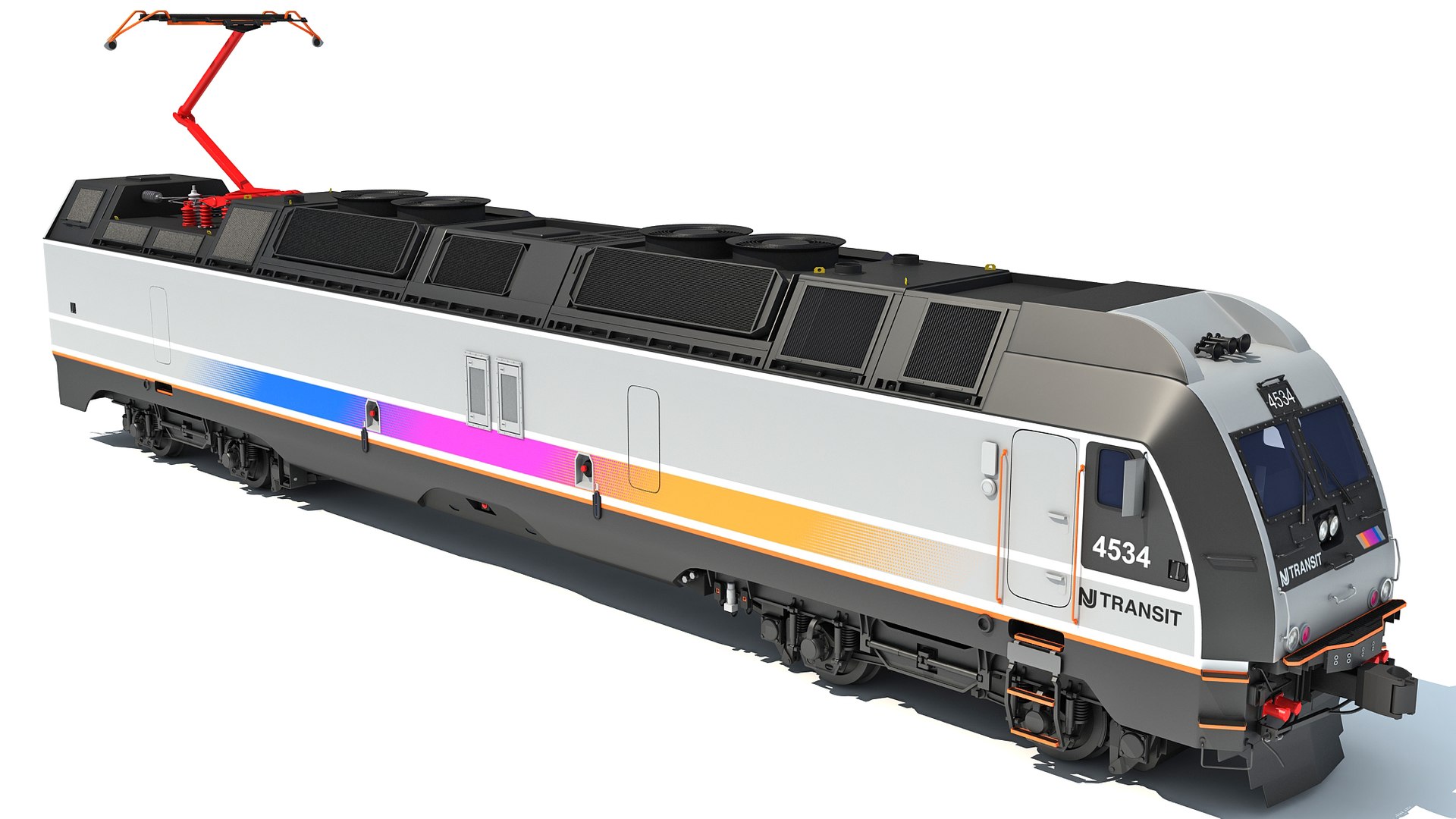 New Jersey Transit Nj 3D Model - TurboSquid 1527183