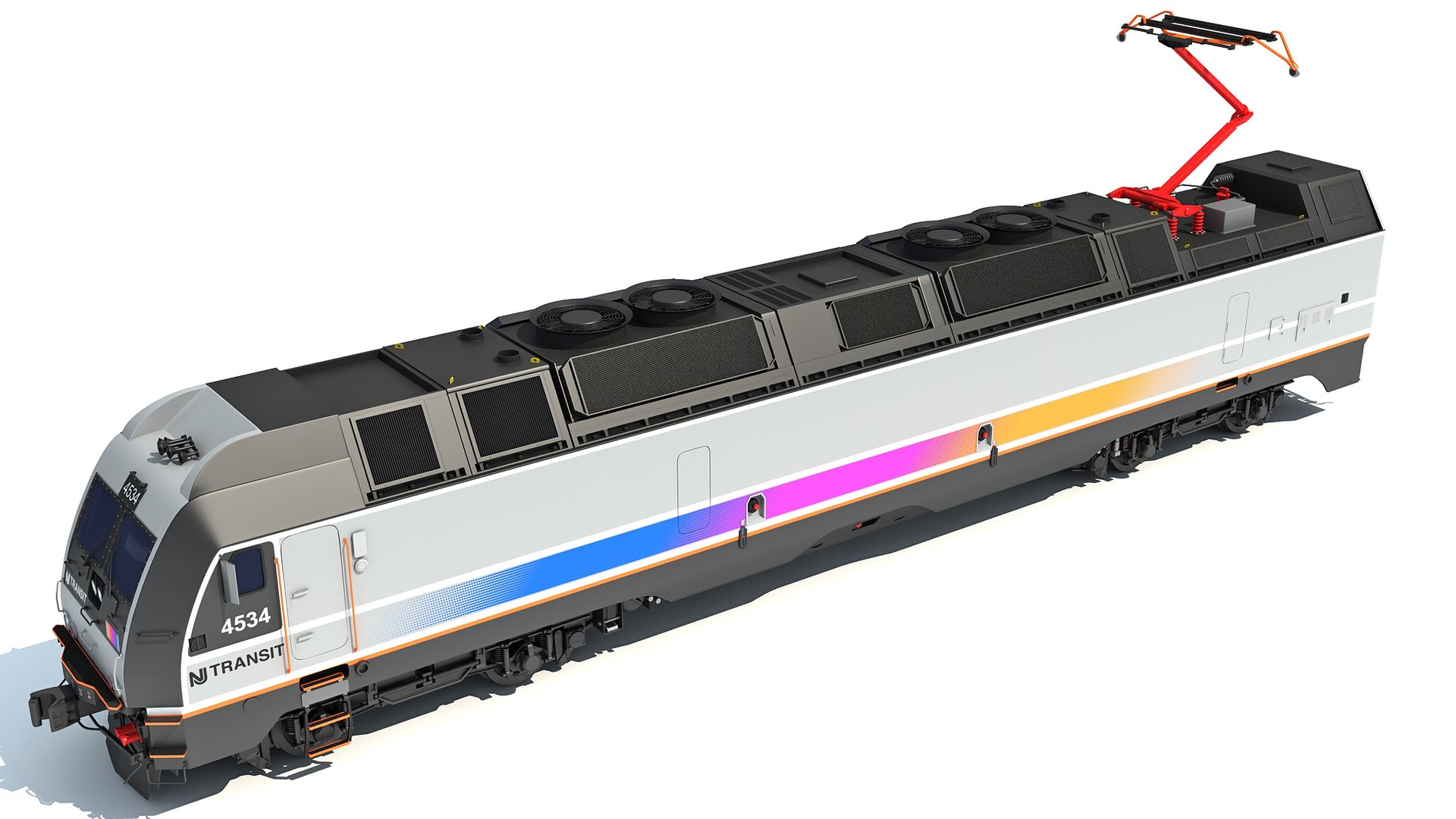 New Jersey Transit Nj 3D Model - TurboSquid 1527183