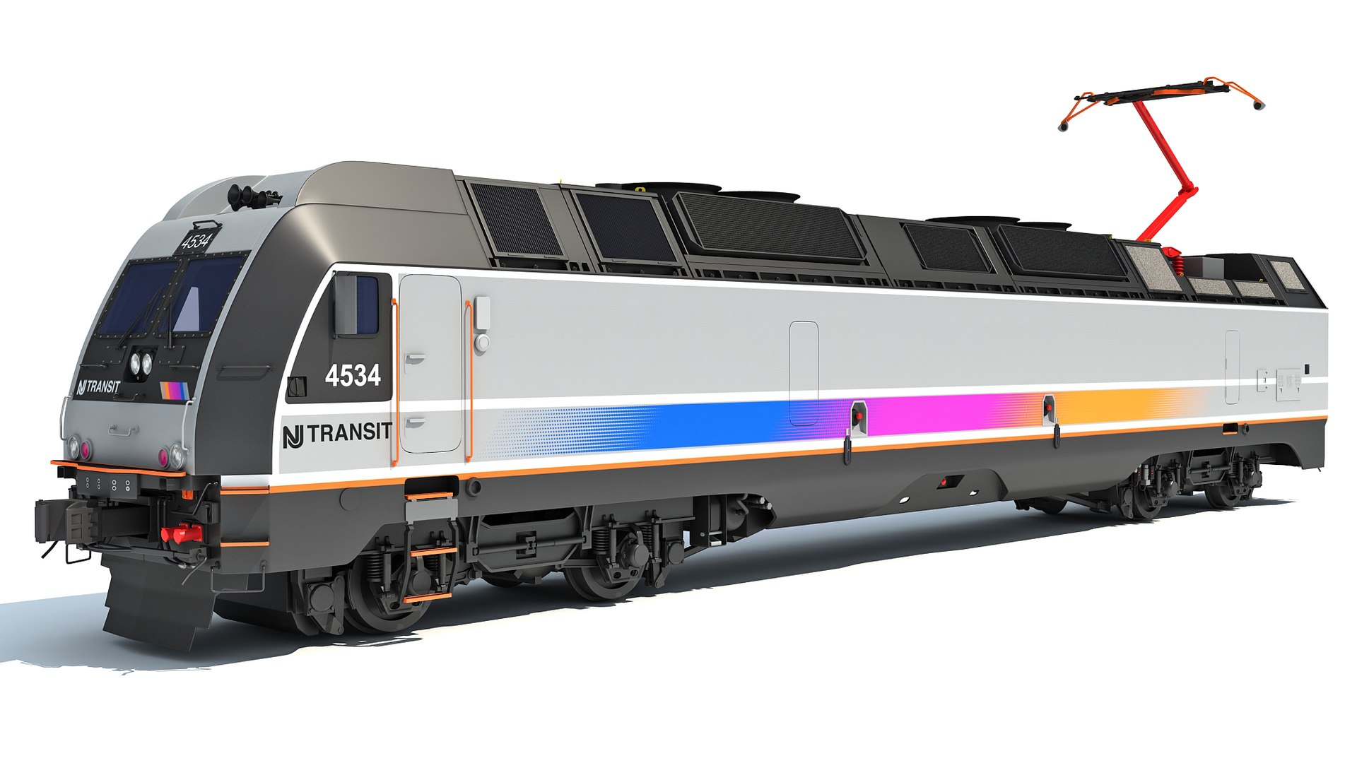 New Jersey Transit Nj 3D Model - TurboSquid 1527183
