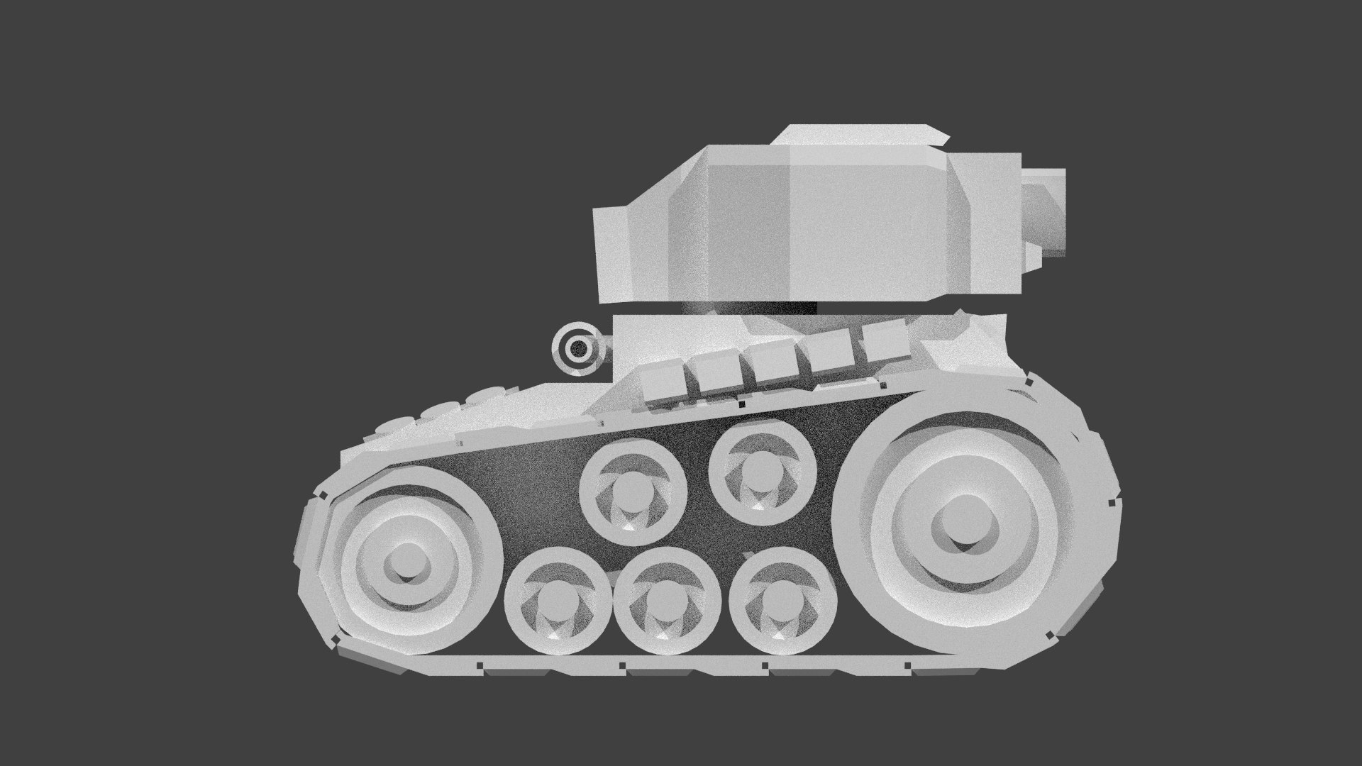 Simple Tank Model - TurboSquid 1296719