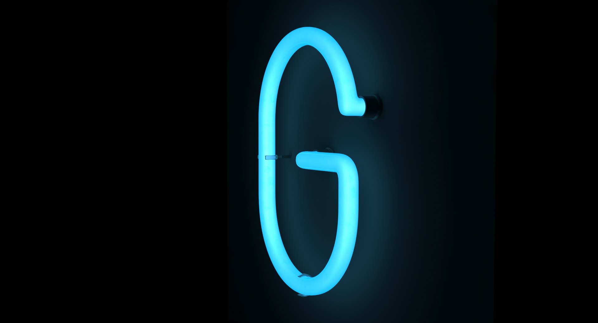 Neon Letter G Alphabet Model - TurboSquid 1627995