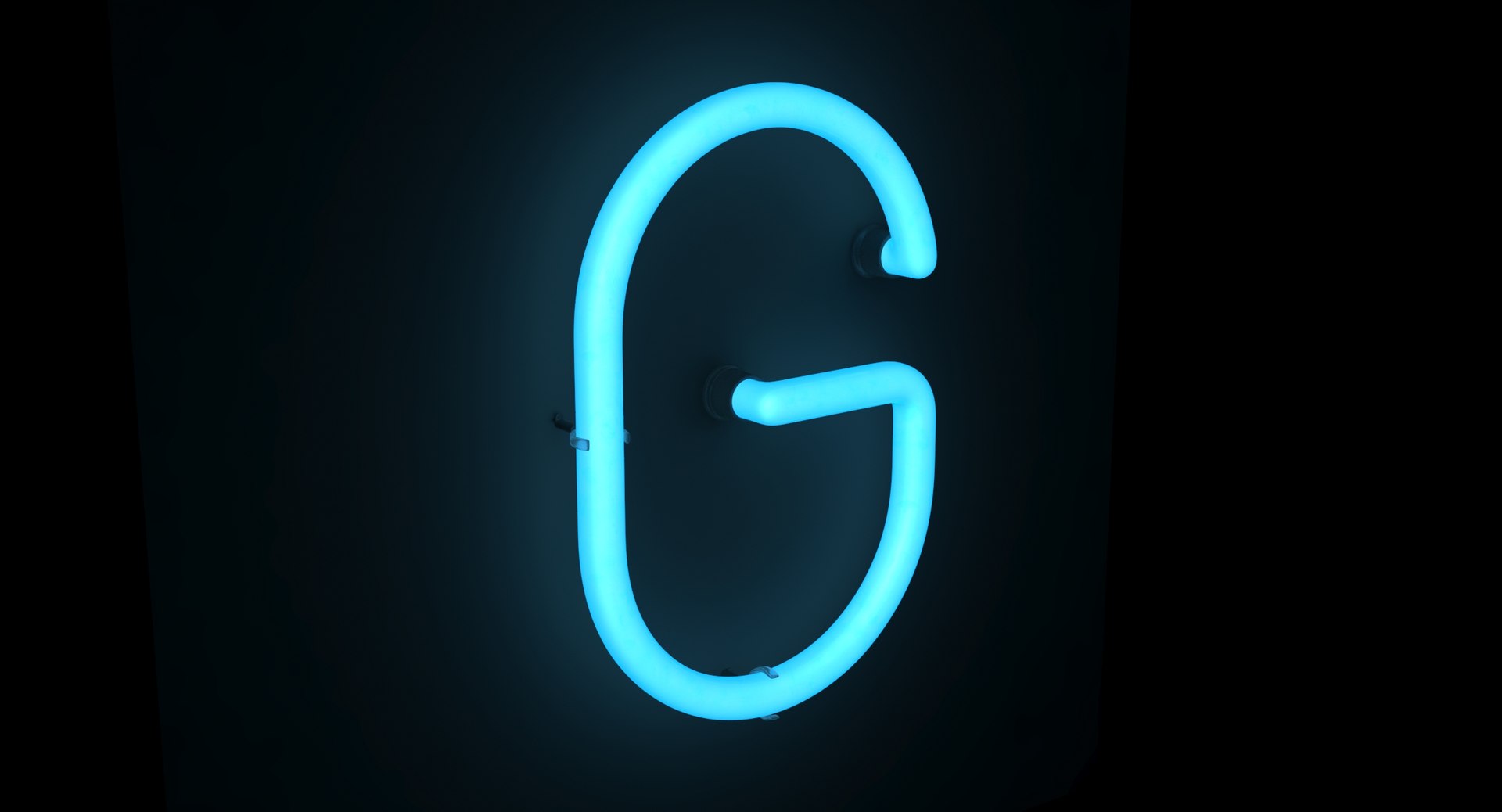 Neon Letter G Alphabet Model - TurboSquid 1627995