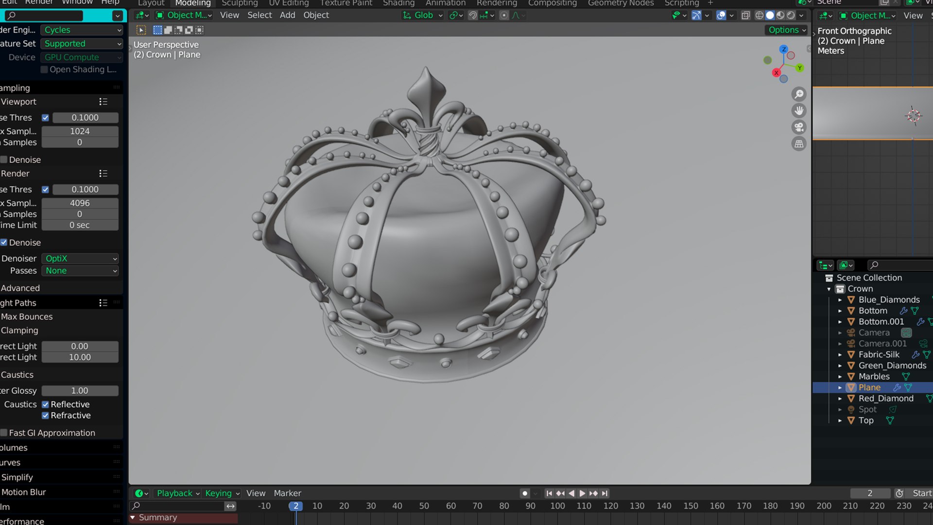 Crown 3D Model - TurboSquid 2156501