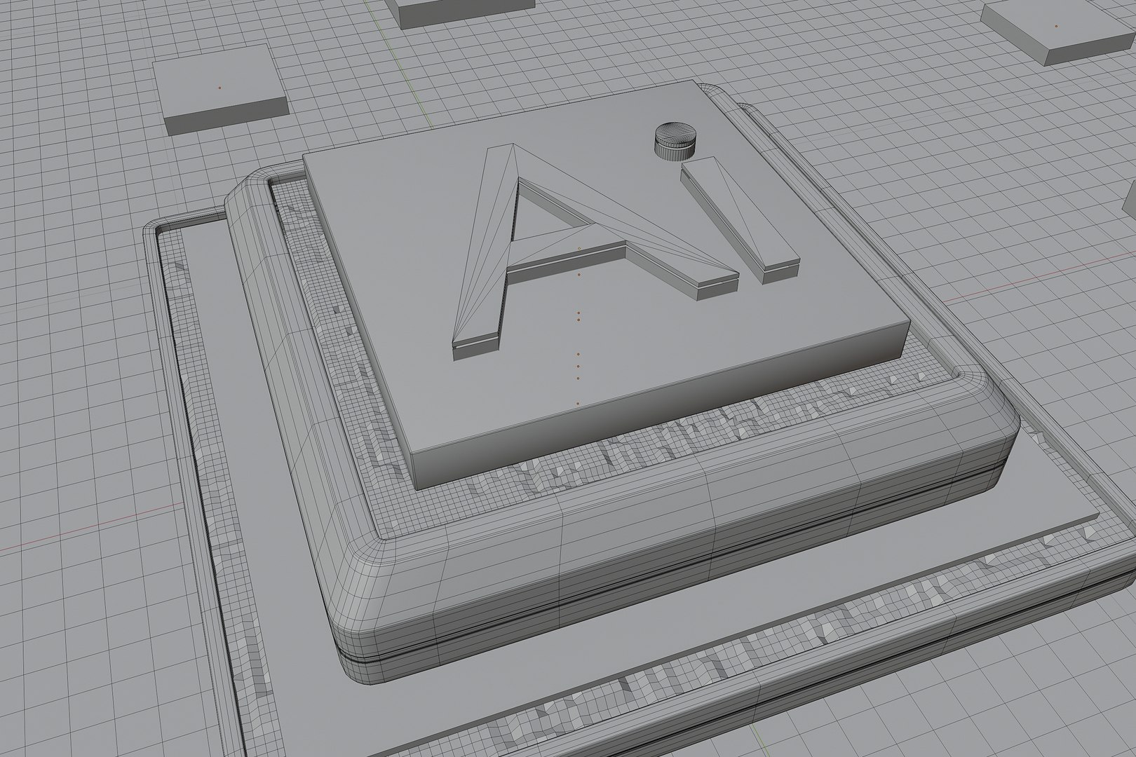 3D AI Processor Chip - TurboSquid 2222062