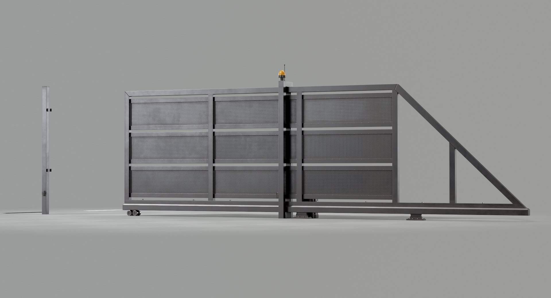 Gate Sliding 3D Model - TurboSquid 1609033