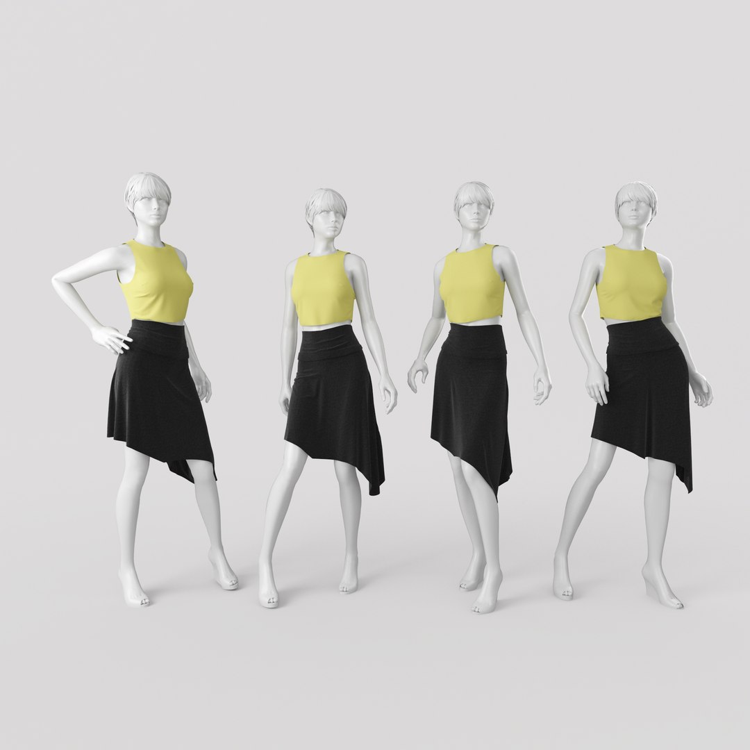 Mannequin 4 3d Max