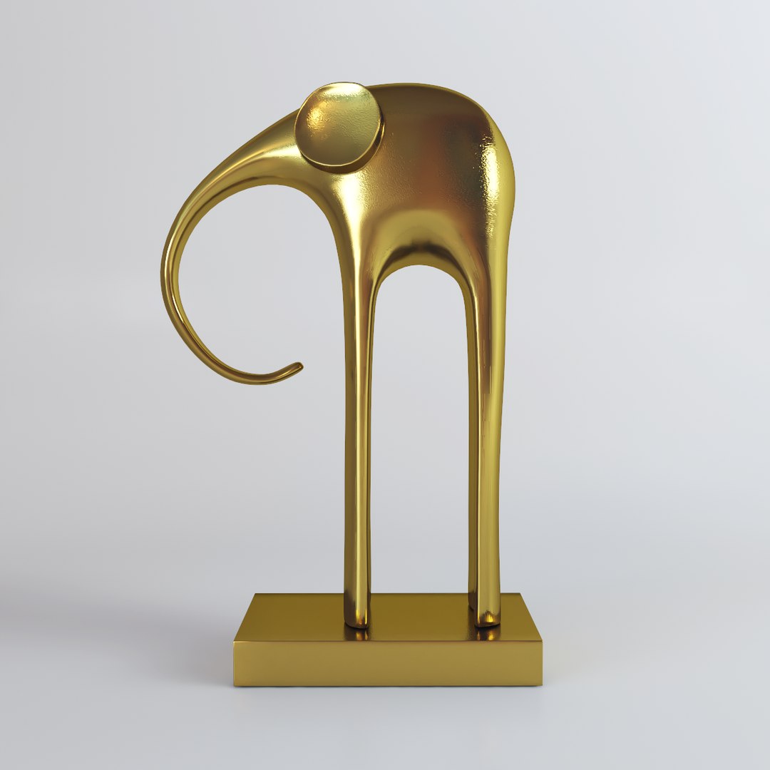 3D Model Elephant Modern - TurboSquid 1250081